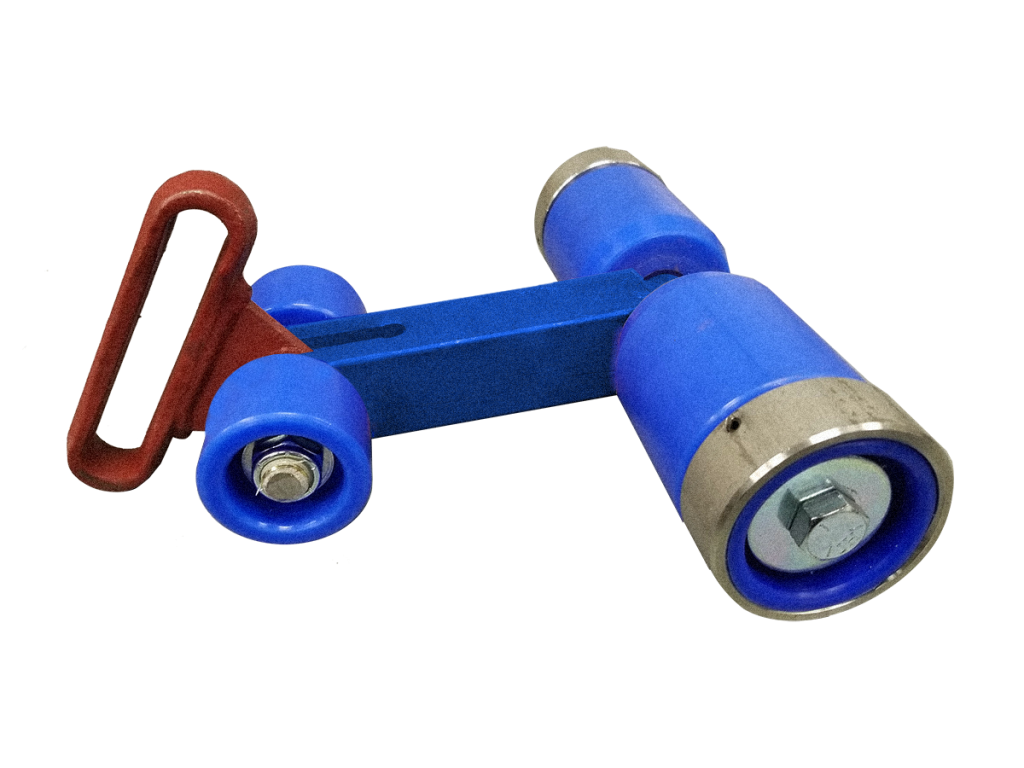 Roller (Conveyor): 4-Wheel, Plastic Dog Bone | AVW Equipment Company, Inc.