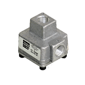 Valve-1/4″ Quick Exhaust (Shuttle Valve) – AVW Equipment Company, Inc.