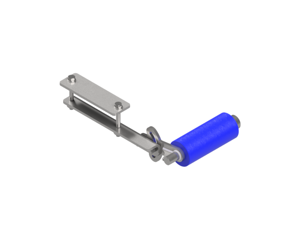 Return Belt Guide for Belt Conveyor, Slotted Adjustment Mechanism, SS ...