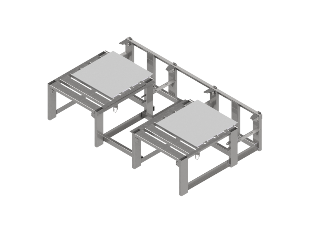 Drive Section Frame (30″ Dual Belt) , Stainless Steel – AVW Equipment ...
