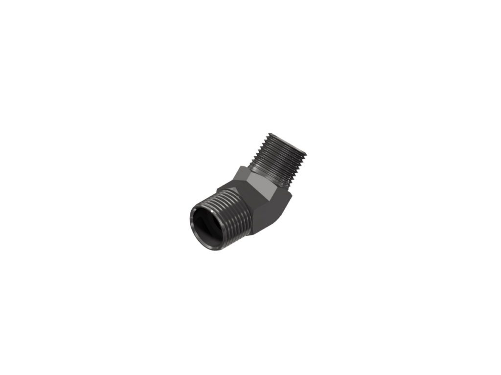 JIC 45? Elbow (Male), Stainless Steel | AVW Equipment Company, Inc.
