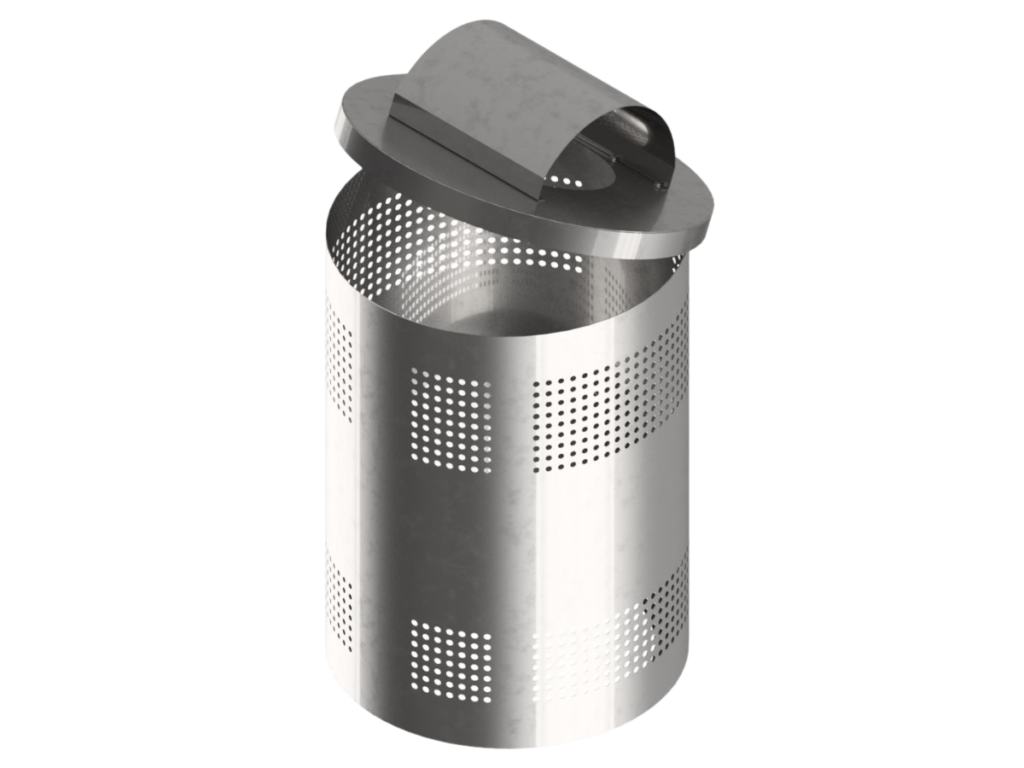Trash Can (55 gal. size) w/ Standard Lid – AVW Equipment Company, Inc.