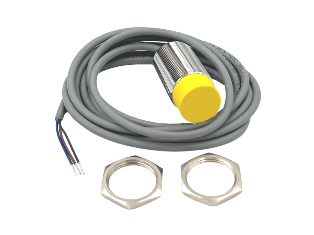Proximity Switch/Sensor, 3-wire, 30mm, 30 VDC, 15mm Measurement Range ...