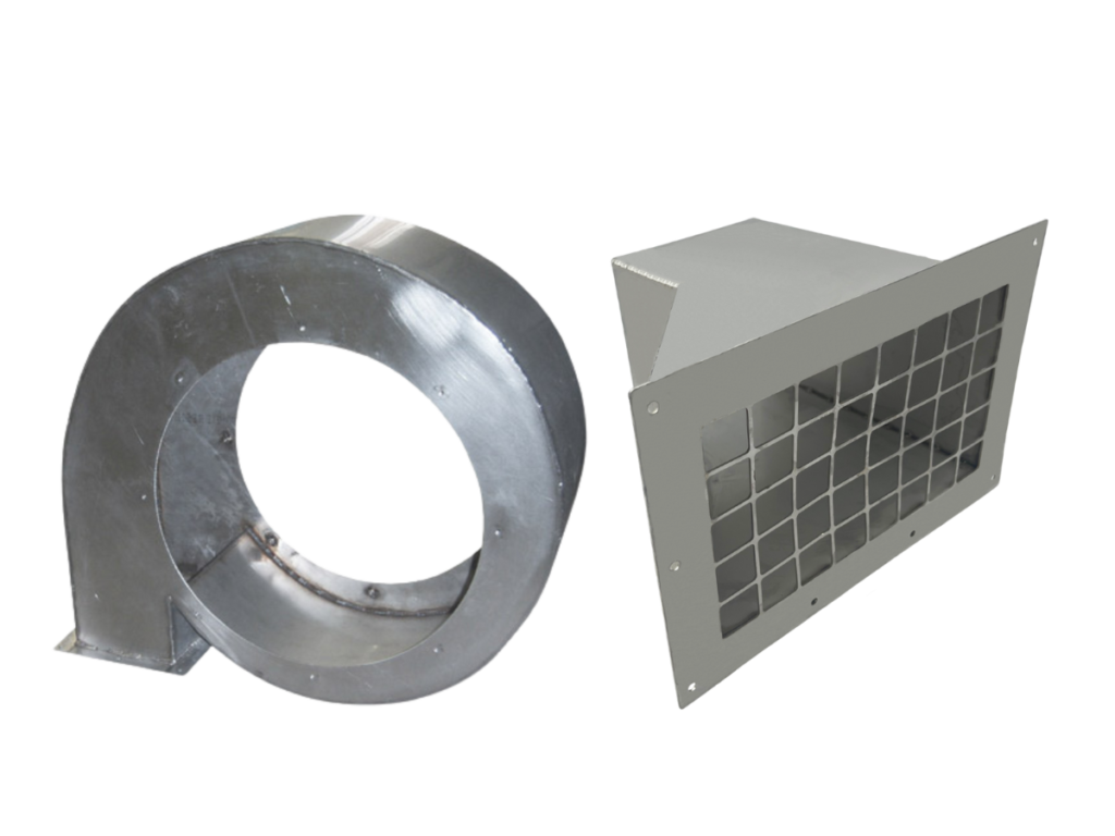 Stainless Steel Blower Housing w/ Nozzle – AVW Equipment Company, Inc.