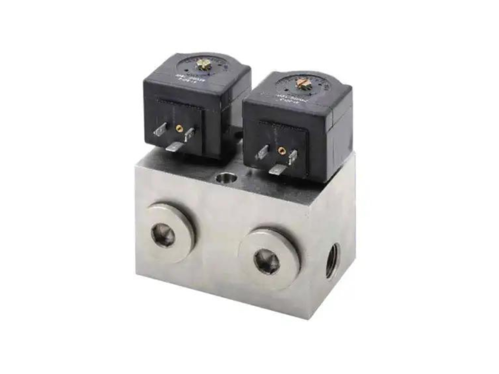 DEMA 2 Station Manifold Valve, 1200 Psi, Cv 3.0, NO/NC 1″ Inlet ...