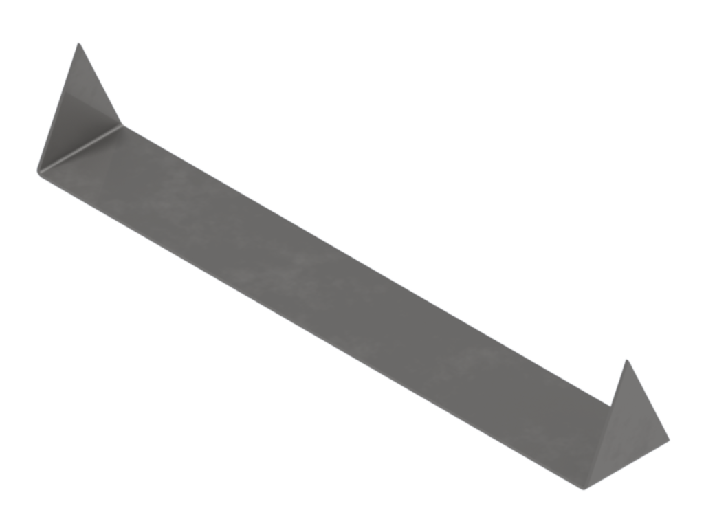 45? Bracket/Adapter Wedge for Welding Vacuum Pay Boxes to Arch Leg ...